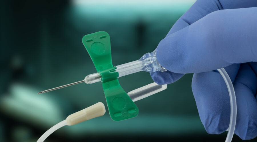 Butterfly Needle Technique