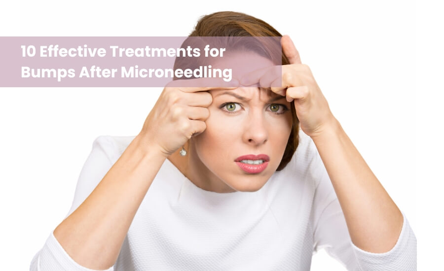 10 Effective Treatments for Bumps After Microneedling – diaminyaesthetics